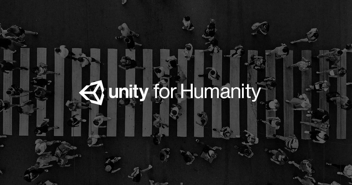 What is The Unity for Humanity Program? - Unity Developers